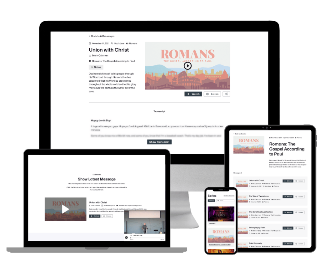 CP Sermons - Sermon Manager Plugin for Wordpress